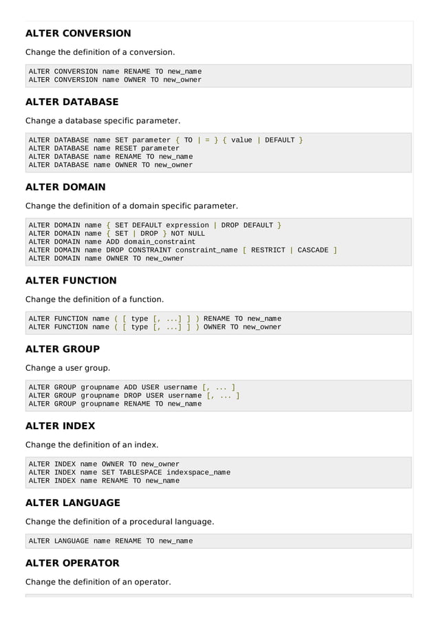 Postgresql Quick Guide Pdf