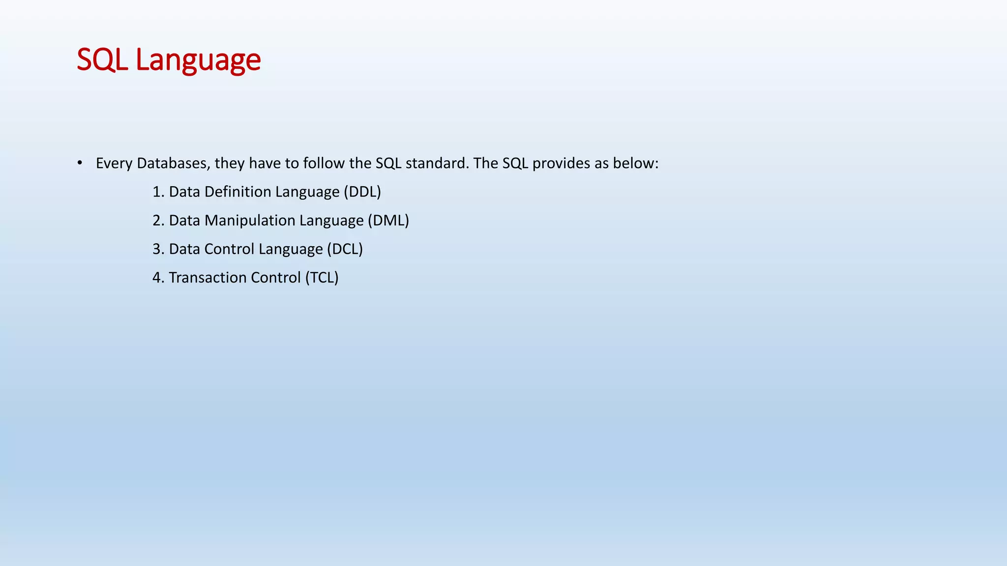 Postgresql Database Slides Pptx Databases Computer Software And 3390