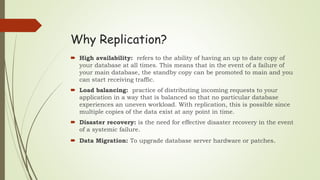 Postgresql_Replication.pptx | Databases | Computer Software and ...