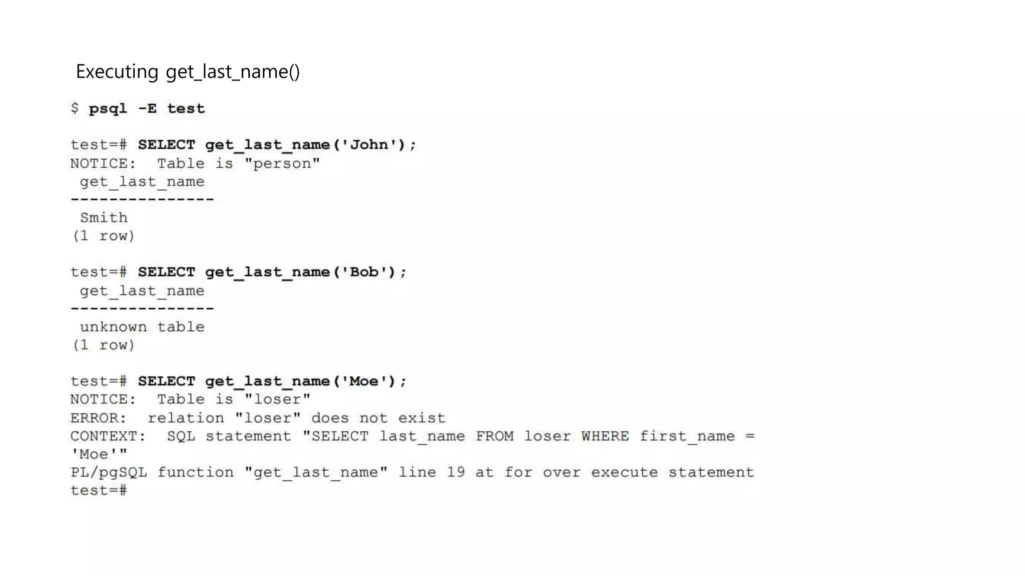 Postgresql Stored Procedure Ppt