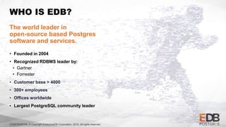 Postgres Takes Charge Around the World | PPT