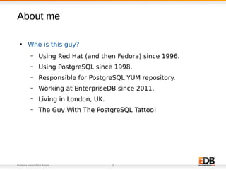 Postgres Vision 2018: WAL: Everything You Want to Know | PPT
