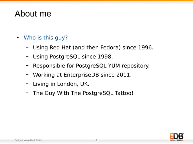 Postgres Vision 2018: WAL: Everything You Want to Know | PDF | Databases | Computer Software and ...