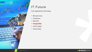 Postgres Vision 2018: Your Migration Path - BinckBank Case Study | PDF