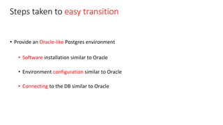 Postgres Vision 2018: Your Migration Path - Isabel Case Study | PDF