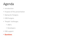 Postgres Vision 2018: Your Migration Path - Isabel Case Study | PPT