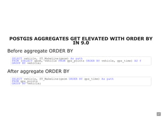 Postgres Vision 2018: PostGIS and Spatial Extensions | PDF