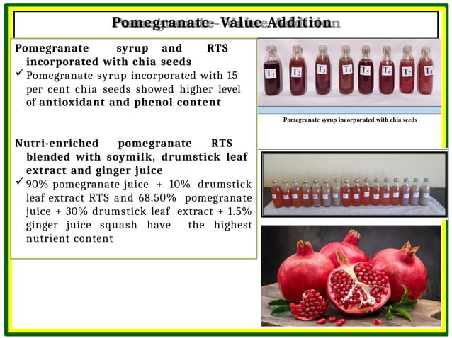 Post Harvest on value addition of fruits and vegetables | PPT