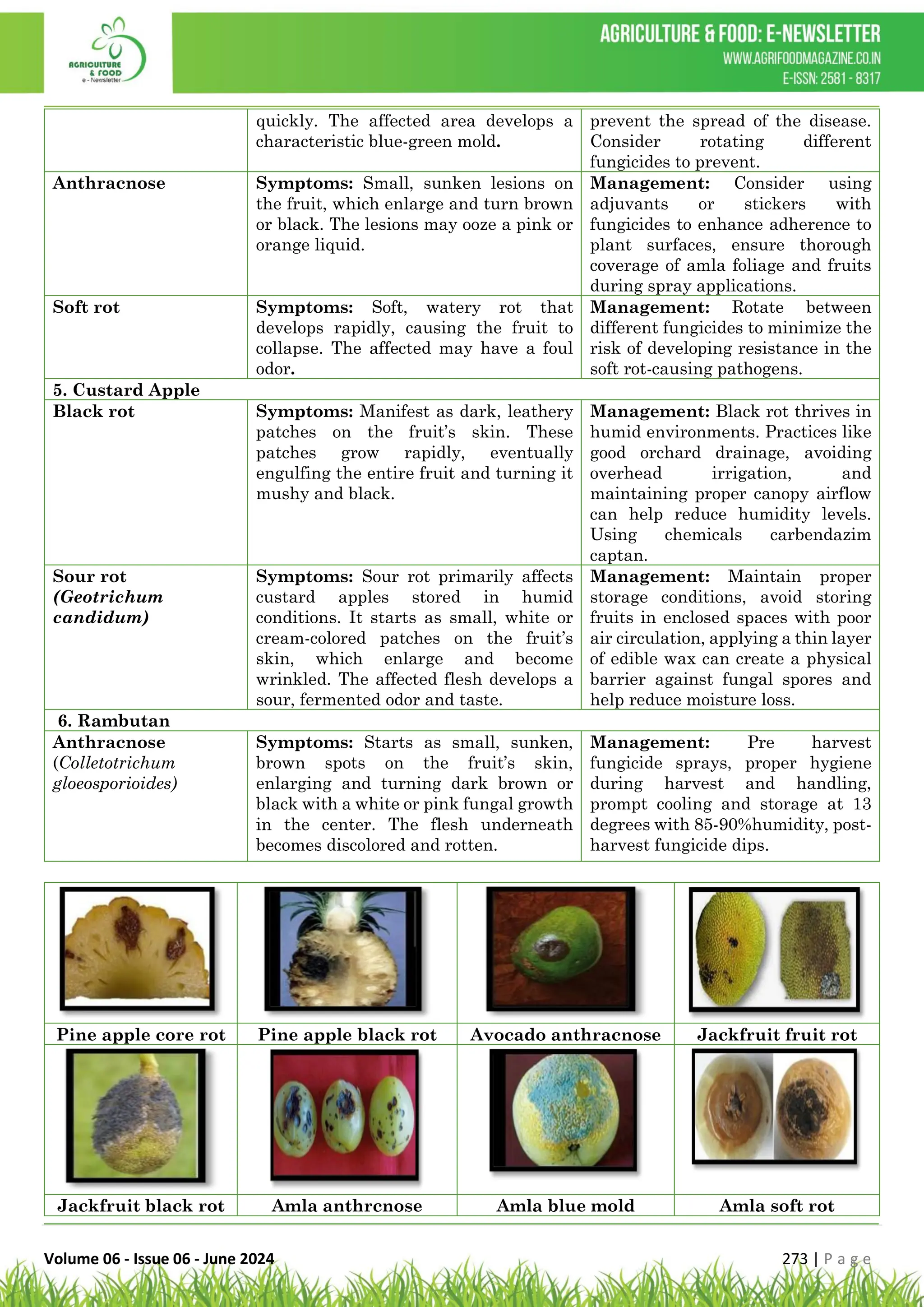 Postharvest diseases of fruit crops. pdf | PDF