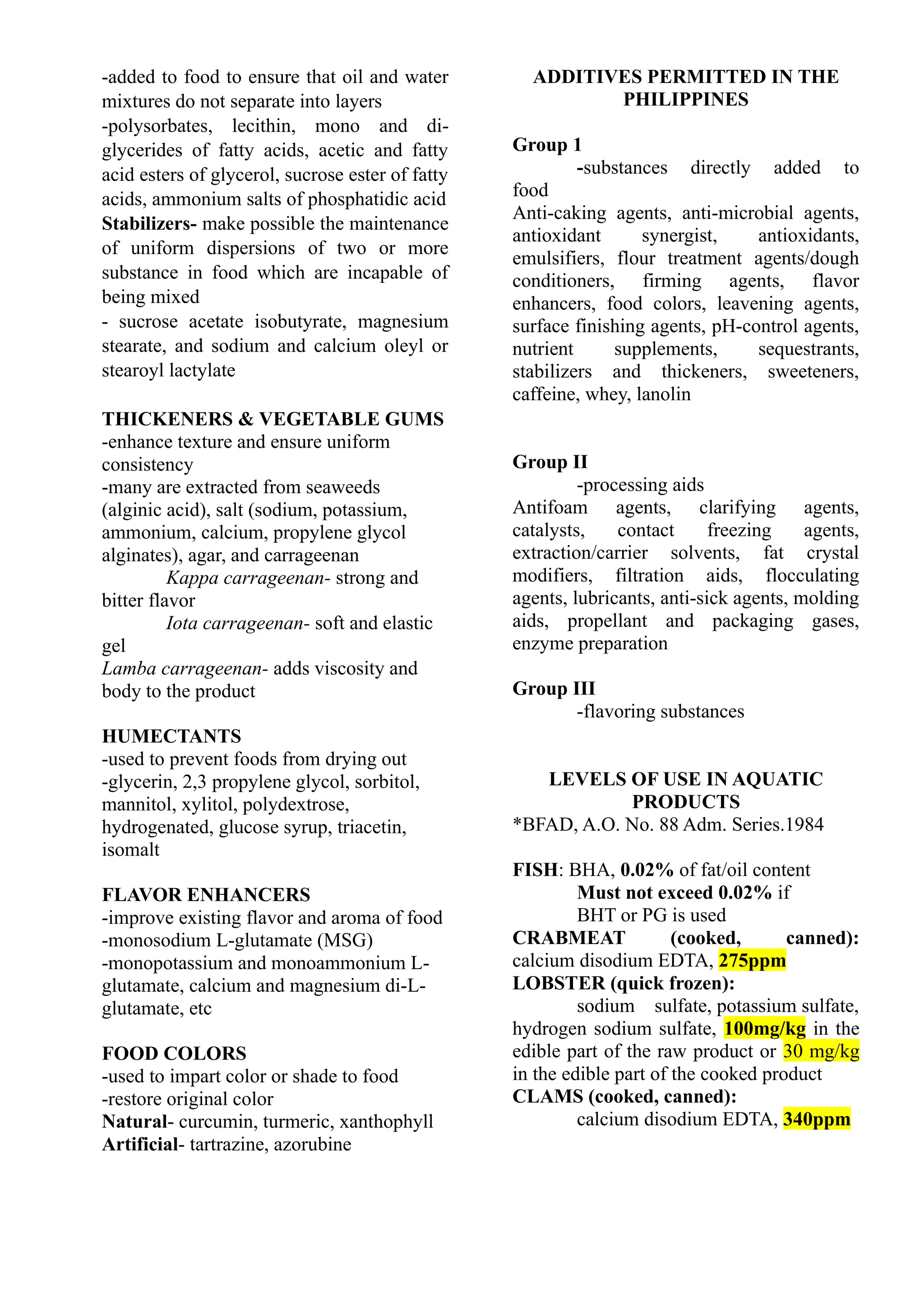 POST HARVEST (additives, fisheries).docx