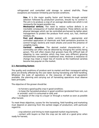 Post harvest handling | PDF