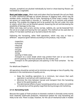 Post harvest handling | PDF