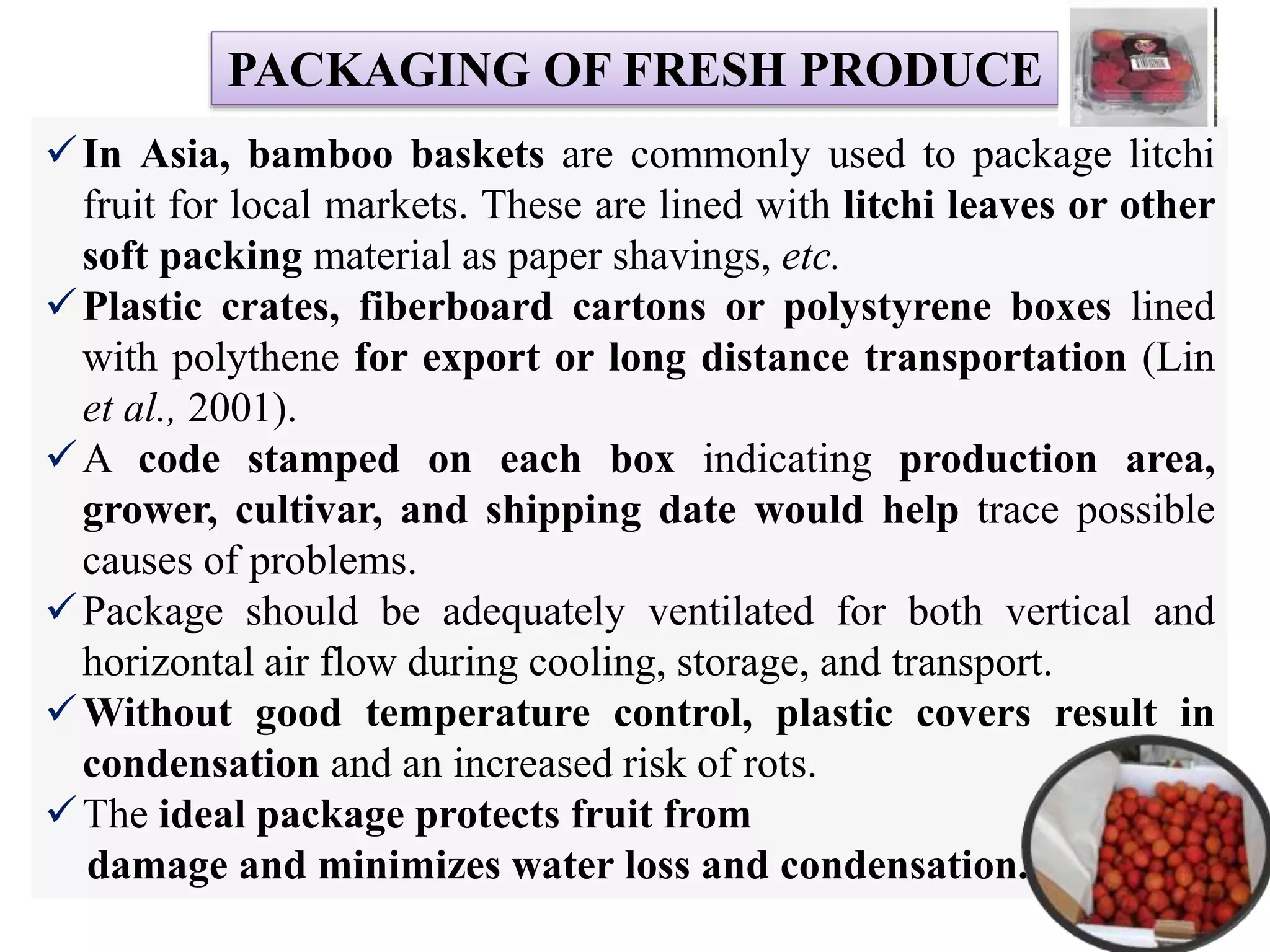 Post harvest handling/ management of litchi | PPTX