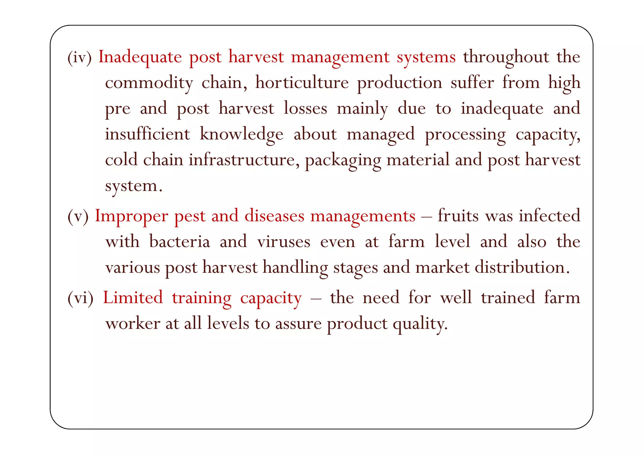 Post Harvest Handling System of Tropical Fruits in Malaysia 2012 | PDF