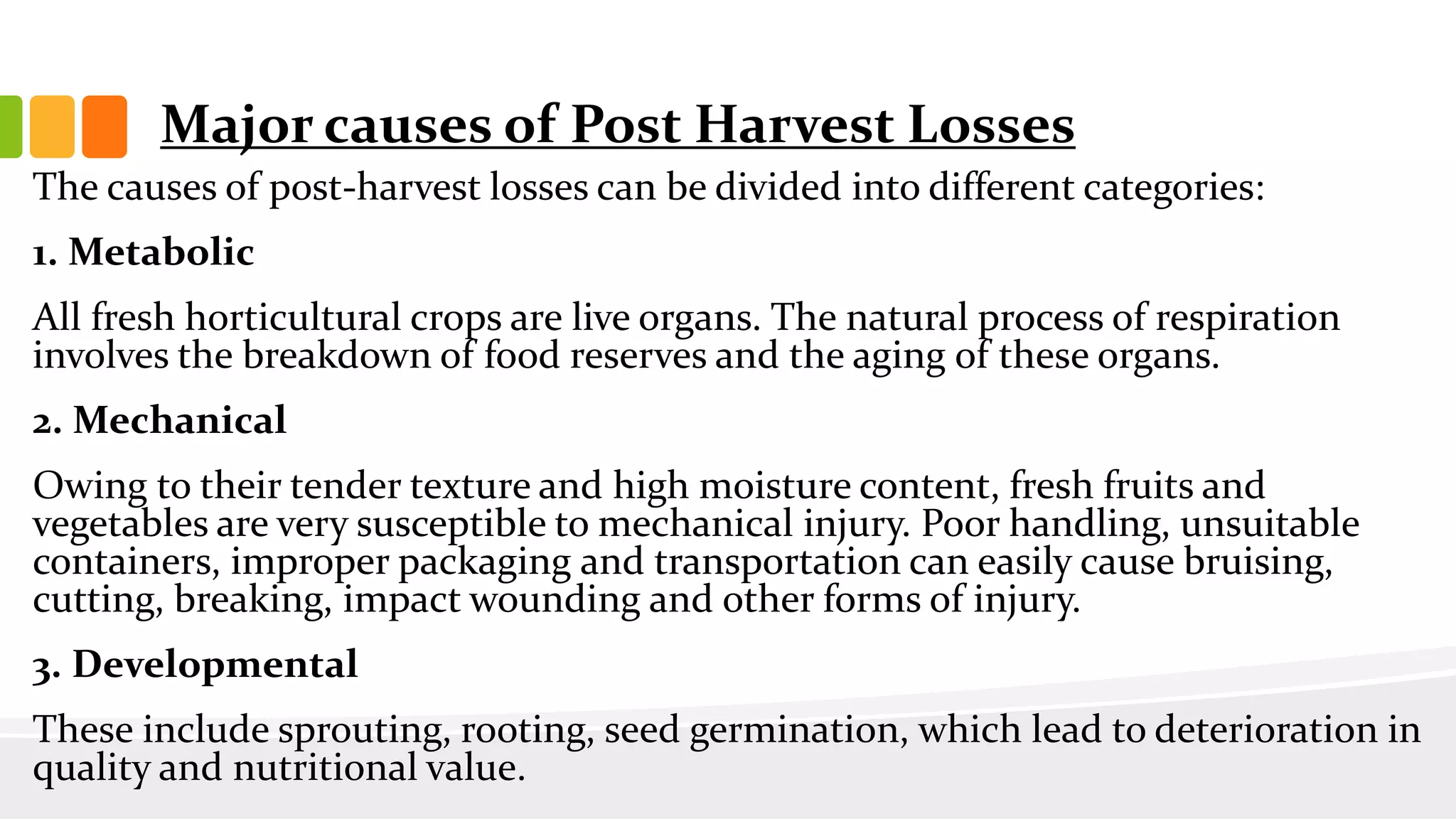 Post harvesting management | PPTX