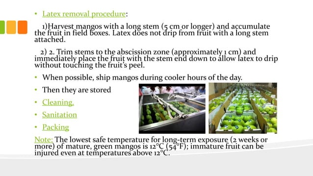 Post harvesting management | PPTX