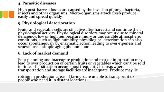 Post harvesting management | PPTX
