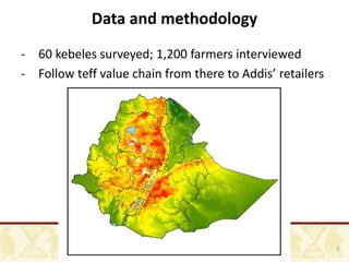 How big are post-harvest losses in Ethiopia? The case of teff | PPT