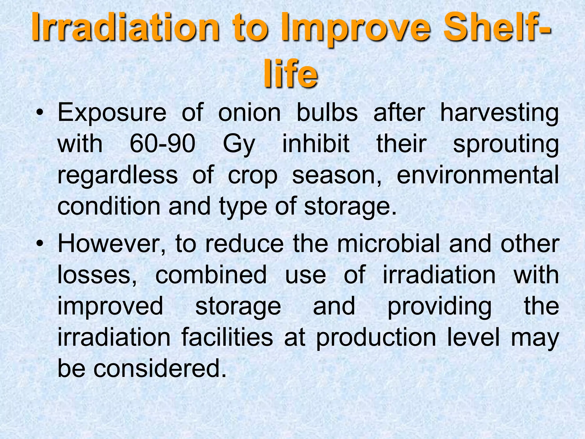 Post harvest management and value addition of onion | PPT