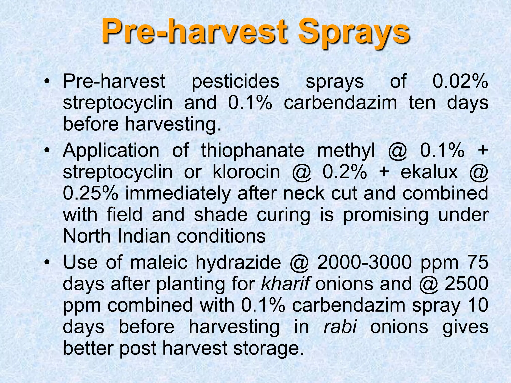 Post harvest management and value addition of onion | PPT