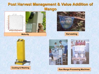 Post harvest management and value addition with special reference to ...