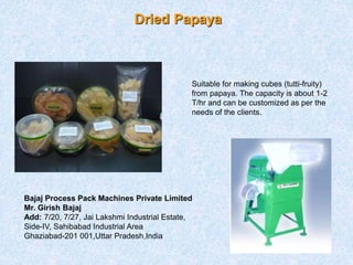 Post harvest management and value addition with special reference to ...