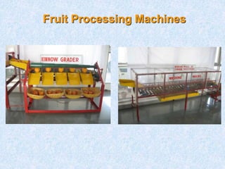 Post harvest management and value addition with special reference to ...