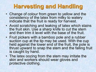 Post harvest management and value addition with special reference to ...
