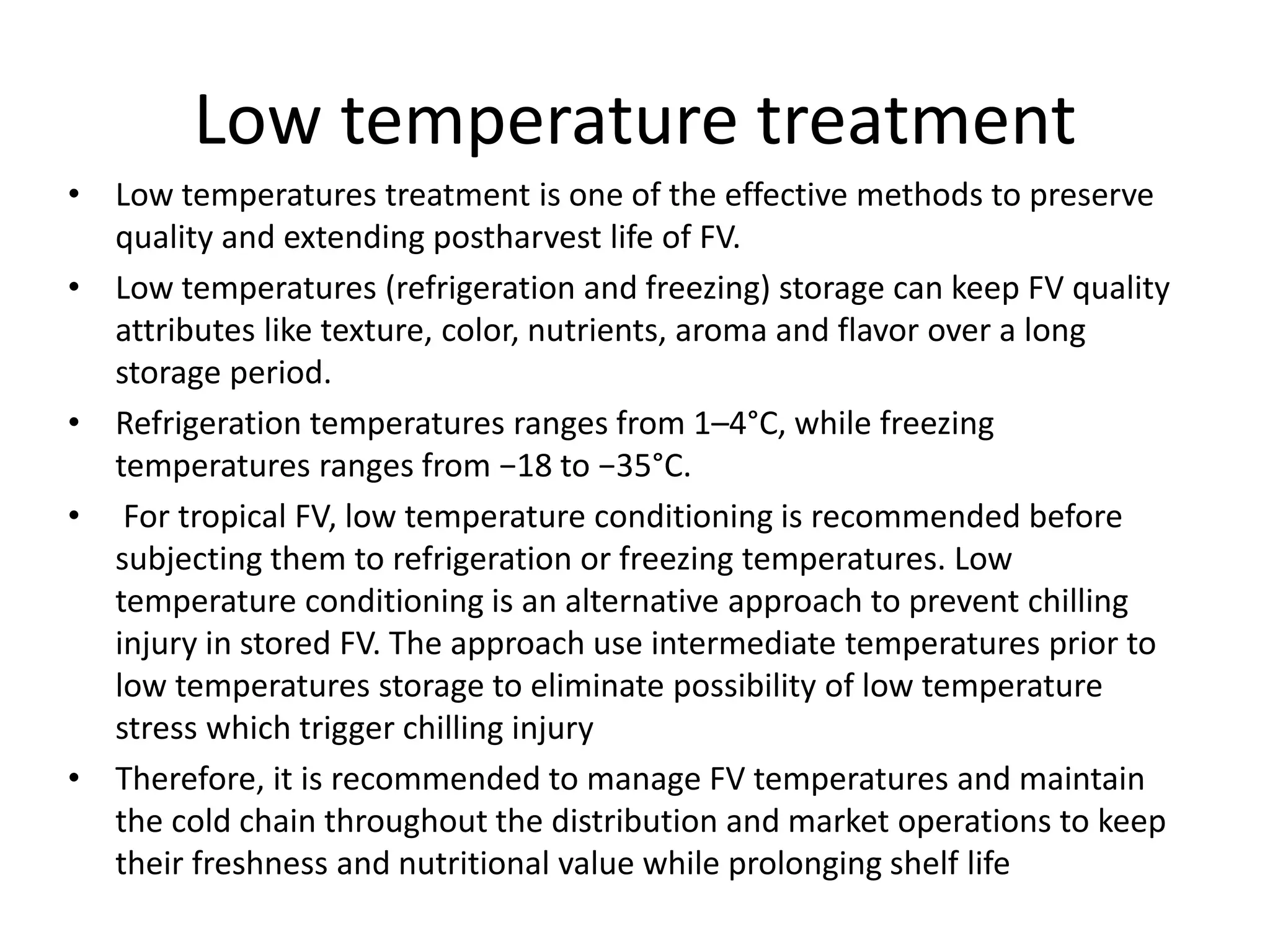 Post harvest management fruits and vegetables | PPTX