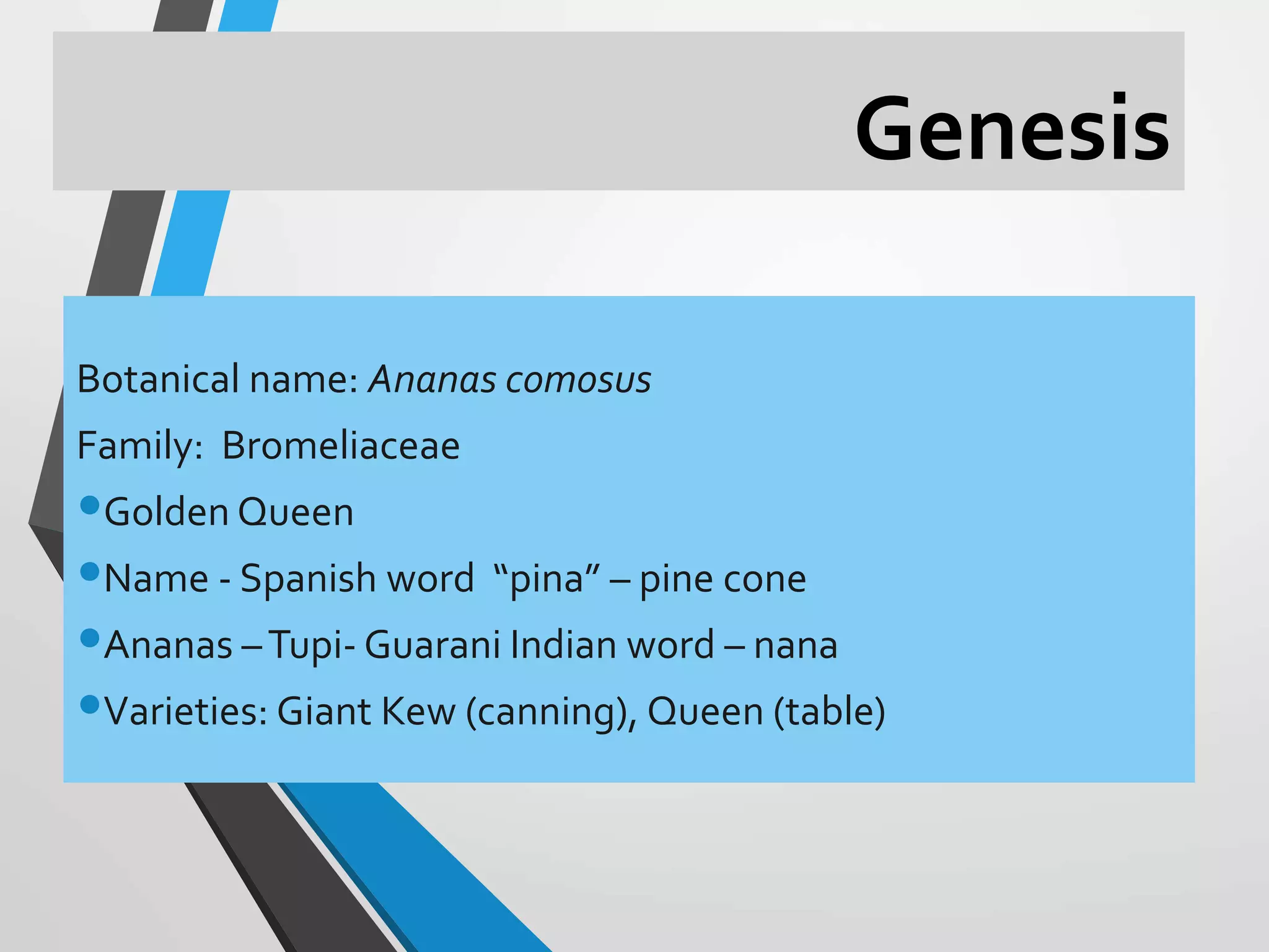 Post harvest management of pineapple | PPTX