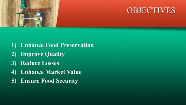 POST HARVEST TECHNOLOGY.pptx | Agriculture | Industries