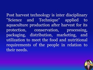 Post harvest technology | PPTX
