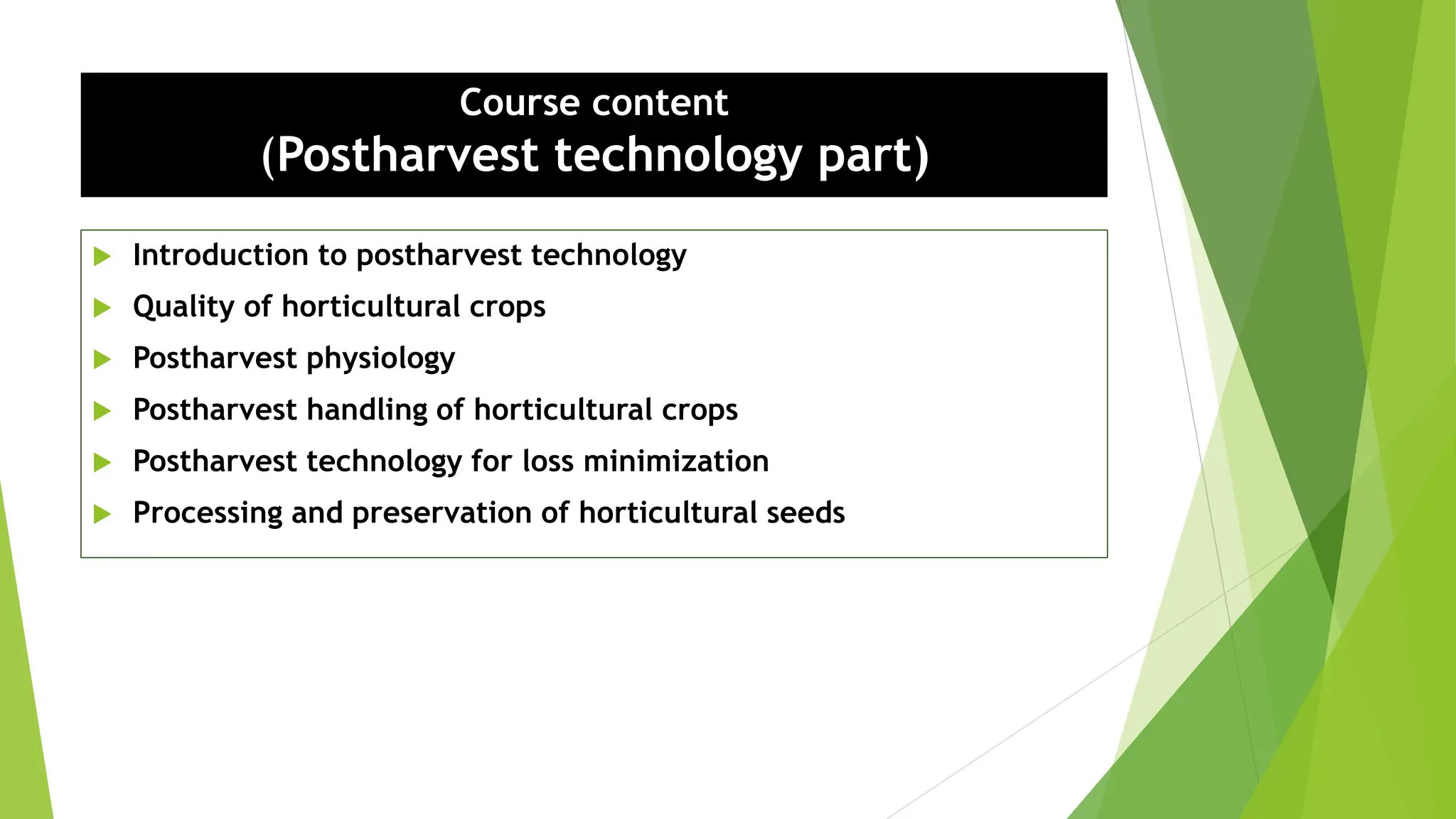 Postharvest technology and manageent.ppt