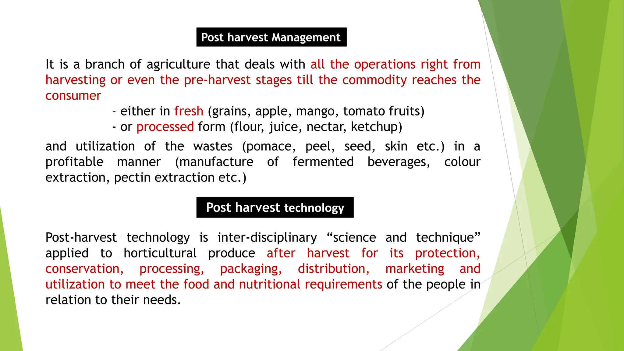 Postharvest technology and manageent.ppt
