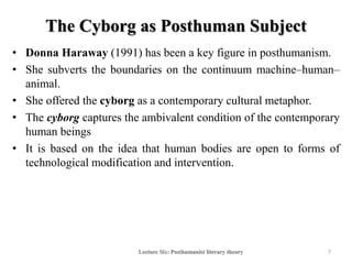 Posthumanism.pptx