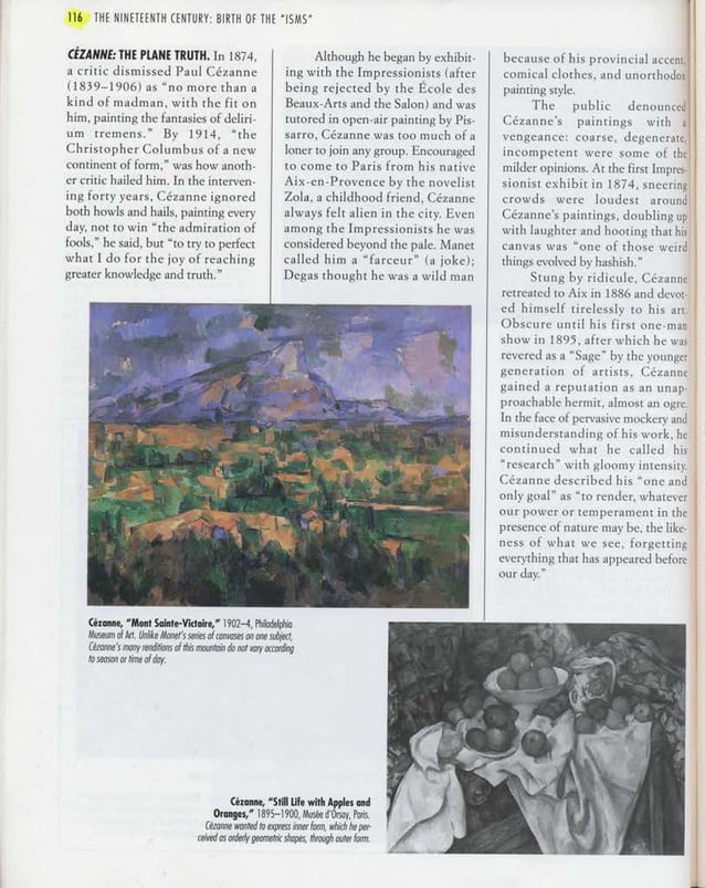 Post impressionismarthistoryassignment | PDF