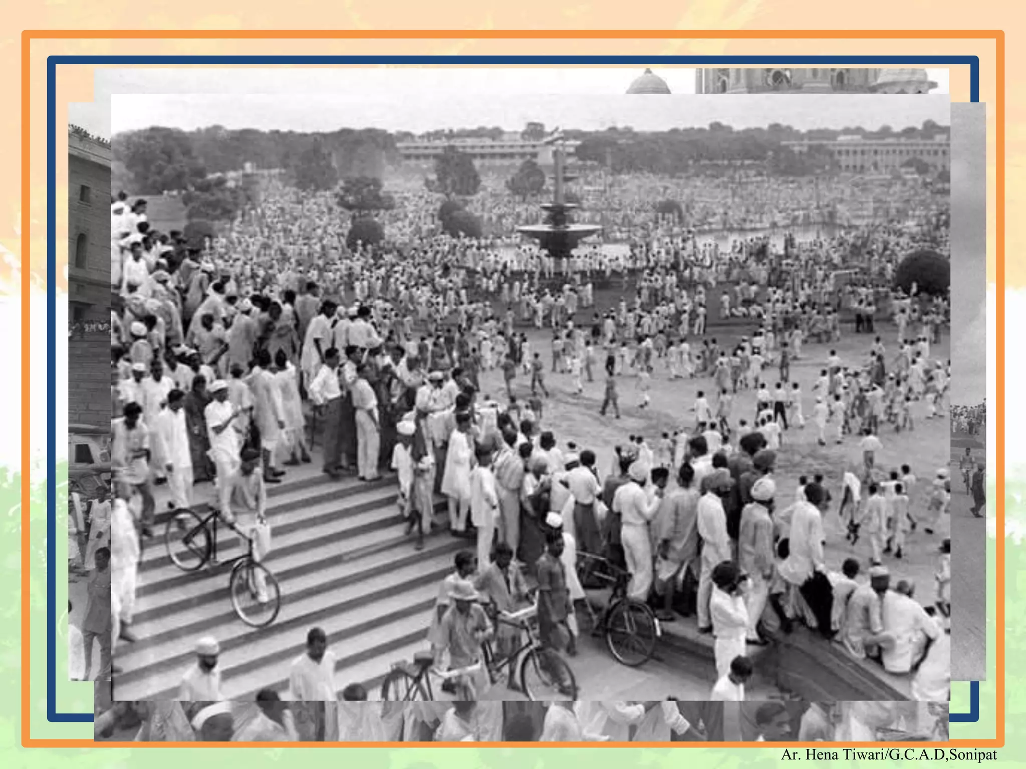 Post independance architecture in india | PPTX