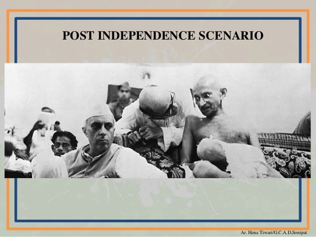 Post independance architecture in india