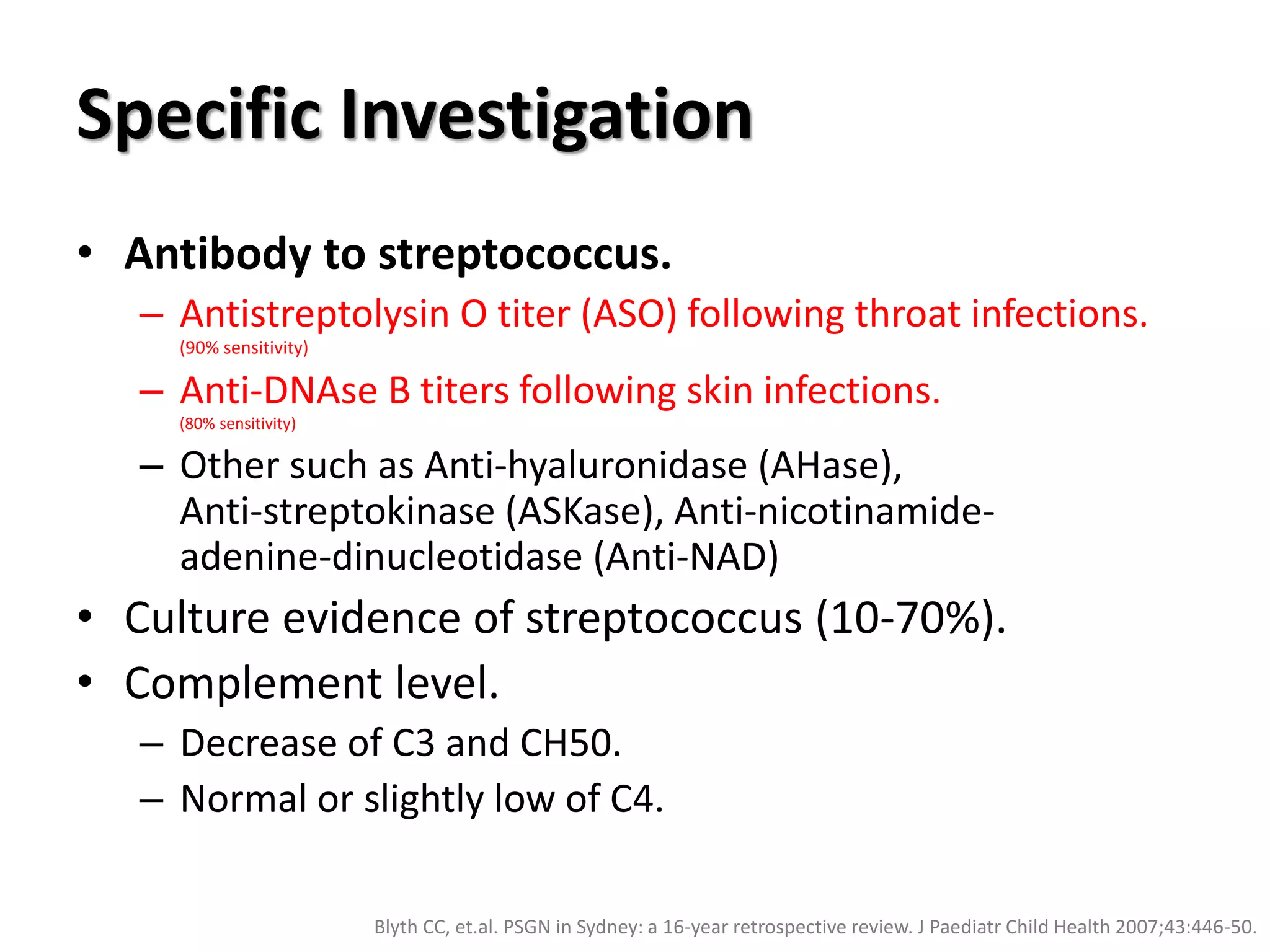 Post infectious glomerulonephritis, PIGN | PPTX