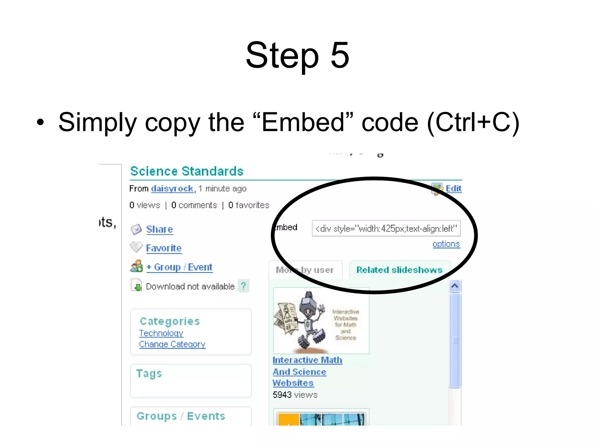 Posting To Slide Share | PPT