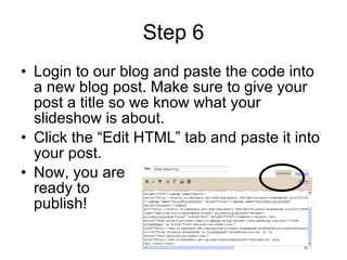 Posting To Slide Share | PPT