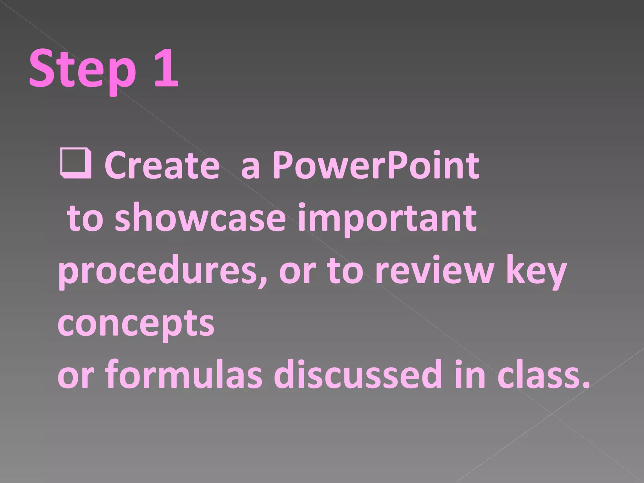 Posting To Slide Share | PPT