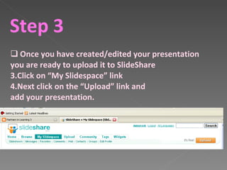 Posting To Slide Share | PPT