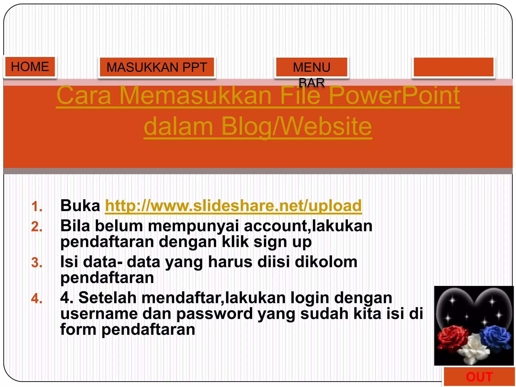 Cara Memasukkan Power Point ke dalam Blog | PPTX