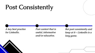 LinkedIn Posting Best Practices | PDF