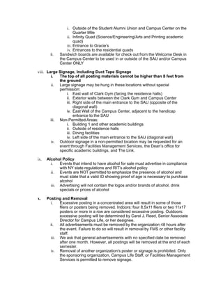 RIT Posting procedures | PDF