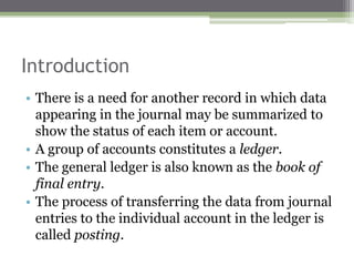 Posting to the gl and preparing tb 08012013 | PPTX
