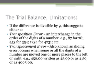 Posting to the gl and preparing tb 08012013 | PPTX