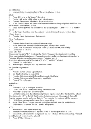 Postinstalltion | DOC