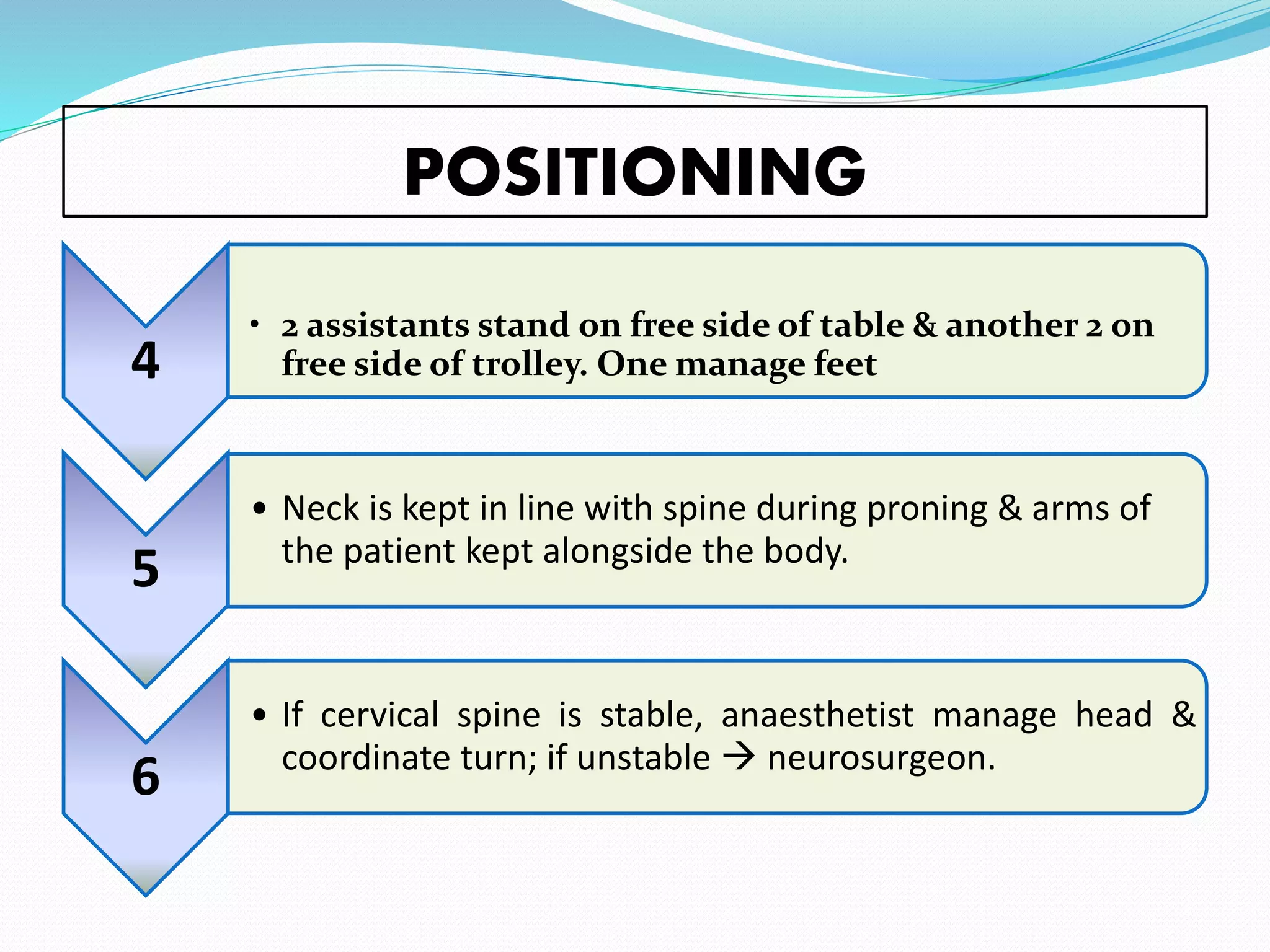 Postioning in Cranial Surgery | PPTX